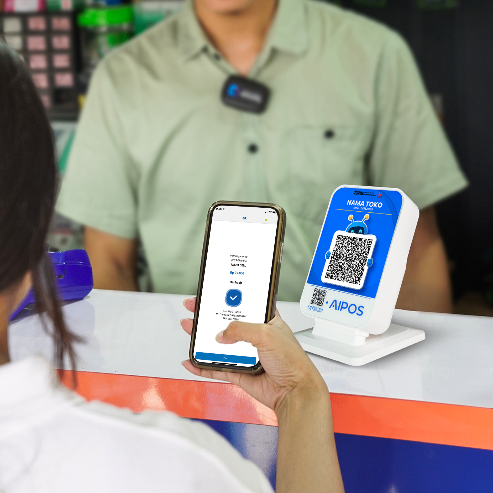 Soundbox Hausjo – Notifikasi Pembayaran QRIS Otomatis, Aman & Praktis